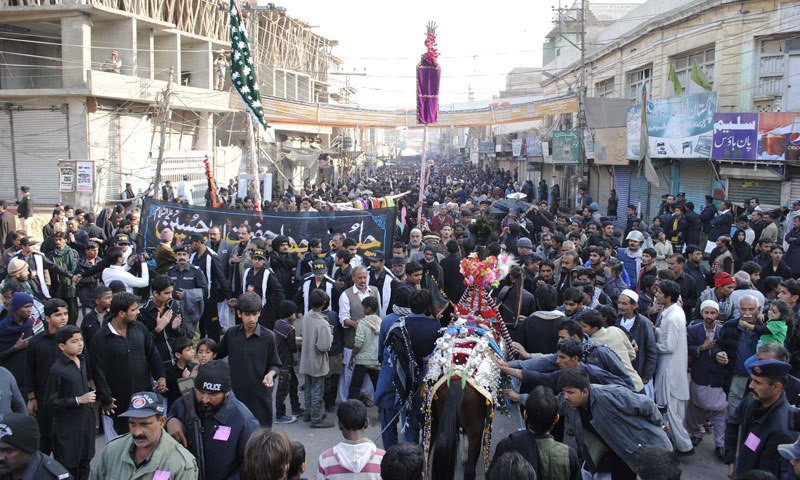 Relatively peaceful Chehlum - Pakistan - DAWN.COM