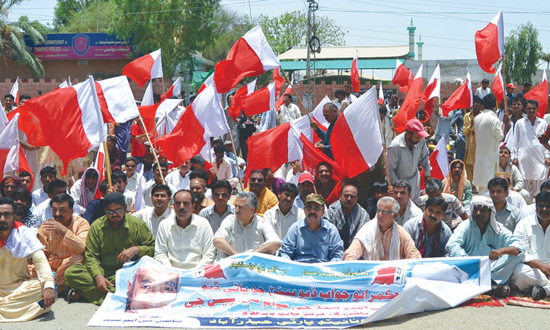 Protests over water shortage in Sindh intensify - Newspaper - DAWN.COM