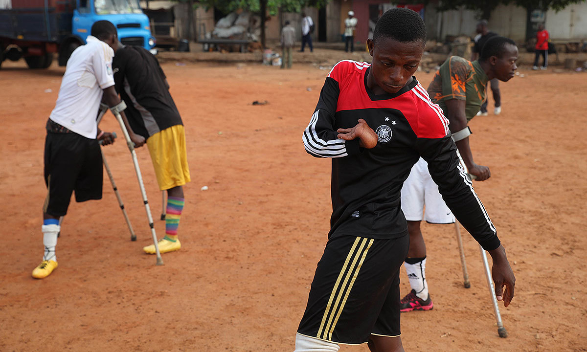 Ghana's amputee footballers strive for international glory - Multimedia ...