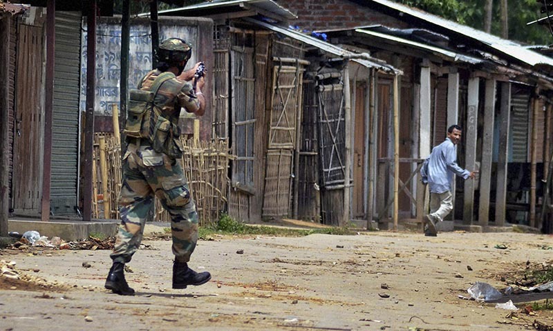 India's Assam/Nagaland War - Two Indian states fight over territory ...