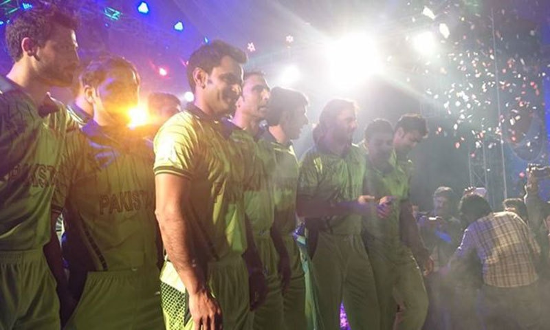Pakistan cricket team unveil official kit for World Cup 2015 - Sport ...