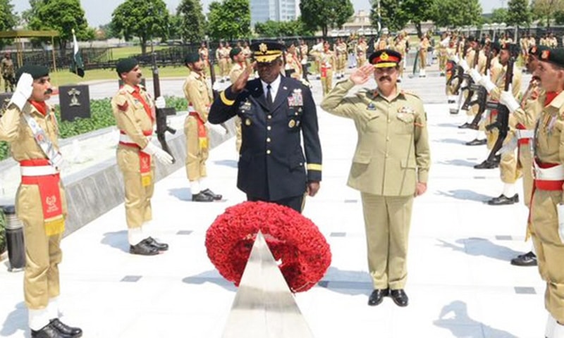 US Centcom Commander calls on COAS Gen Raheel Sharif - Pakistan - DAWN.COM