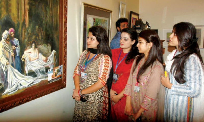 Exhibition of artworks by Old Ravians - Newspaper - DAWN.COM