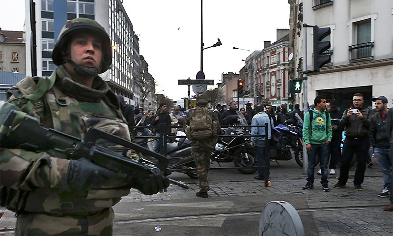 At least two suspects dead, five arrested during raid in Paris suburb ...