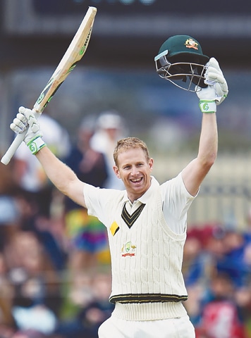 Australia in charge after Voges, Marsh rewrite record books - Newspaper ...