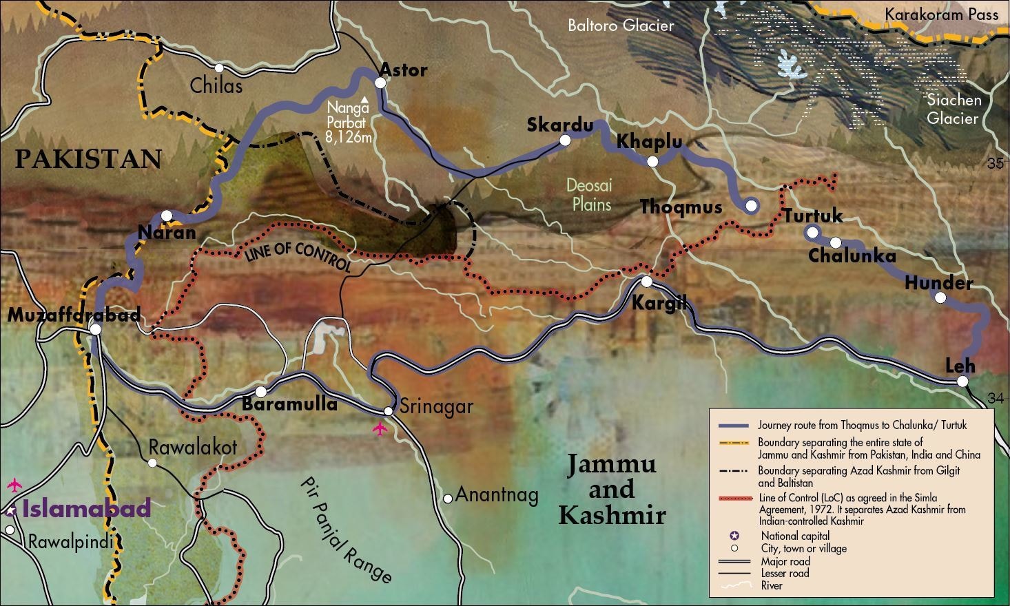 TIL Pakistan lost territory on the LoC after 1971 : r/pakistan
