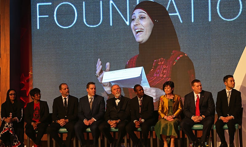 Palestinian primary teacher wins $1 million Global Teacher Prize ...