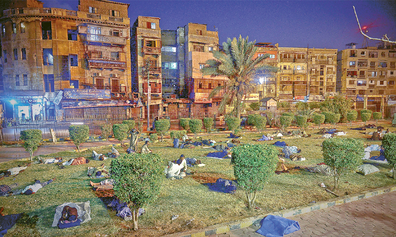 Homeless in Karachi - Newspaper - DAWN.COM