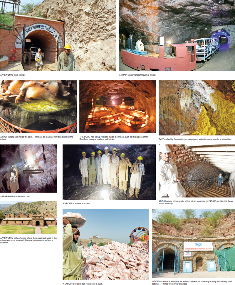 Khewra salt mine — a popular tourist spot - Pakistan - DAWN.COM