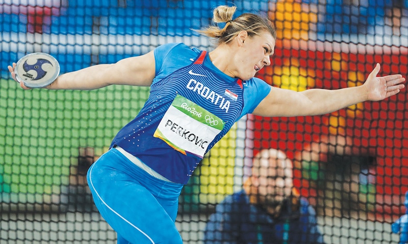 Croatia’s Perkovic retains women’s discus crown - Newspaper - DAWN.COM