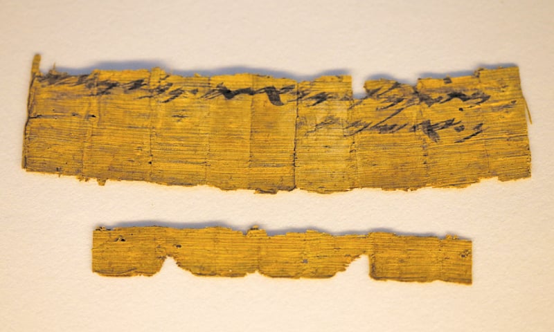 Israel says ancient papyrus supports its claim to Jerusalem - Newspaper ...