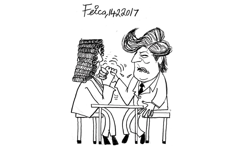 Cartoon: 14 February, 2017 - Newspaper - DAWN.COM