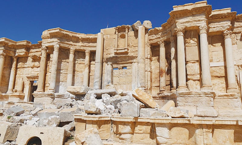 Desecrated but still majestic: inside Palmyra after second IS ...