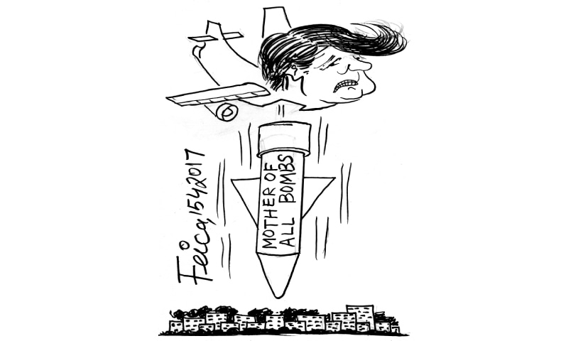 Cartoon: 15 April, 2017 - Newspaper - DAWN.COM