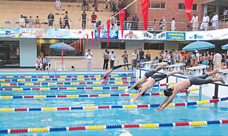 Swimming competitions held - Newspaper - DAWN.COM