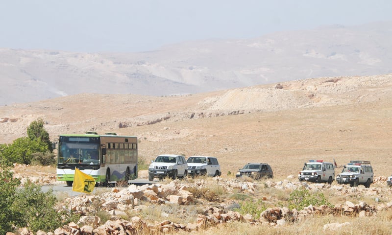 Syrian rebels leave Lebanese border area after truce deal - World ...