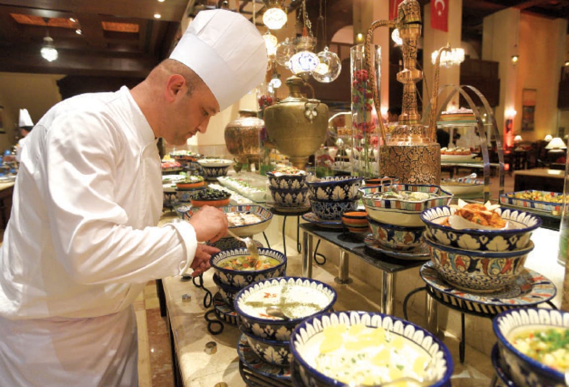 Turkish chefs participate in week-long culinary art festival ...