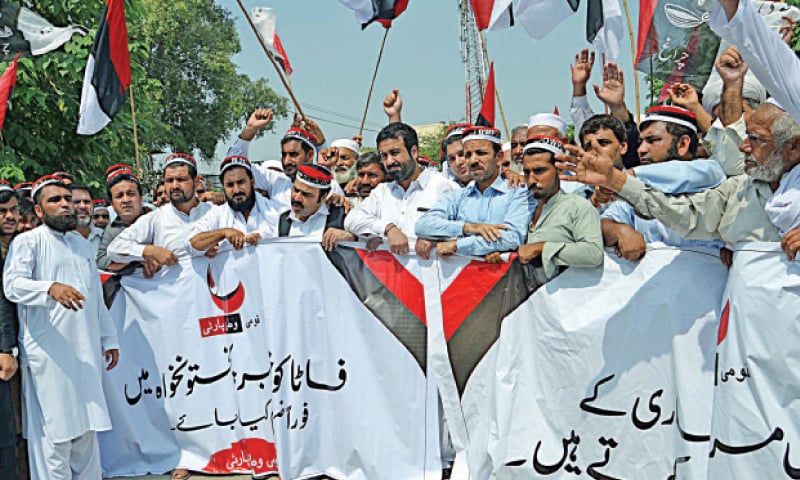 QWP threatens march on Islamabad for Fata rights - Newspaper - DAWN.COM