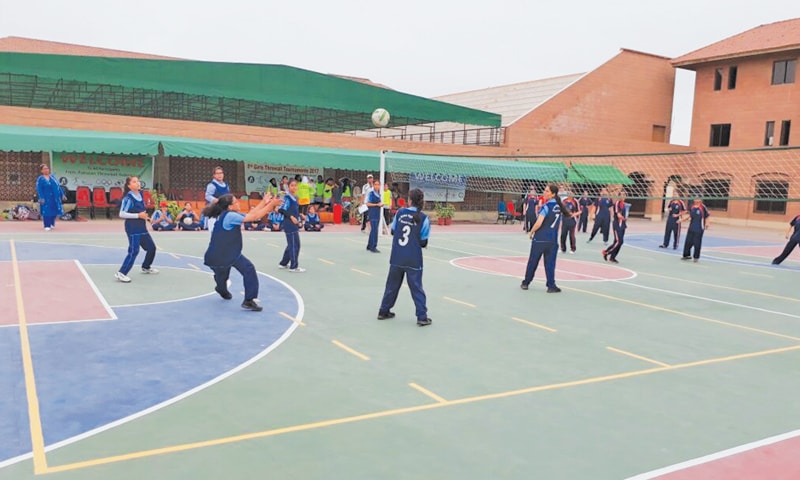 Girls throwball semi-finals today - Newspaper - DAWN.COM