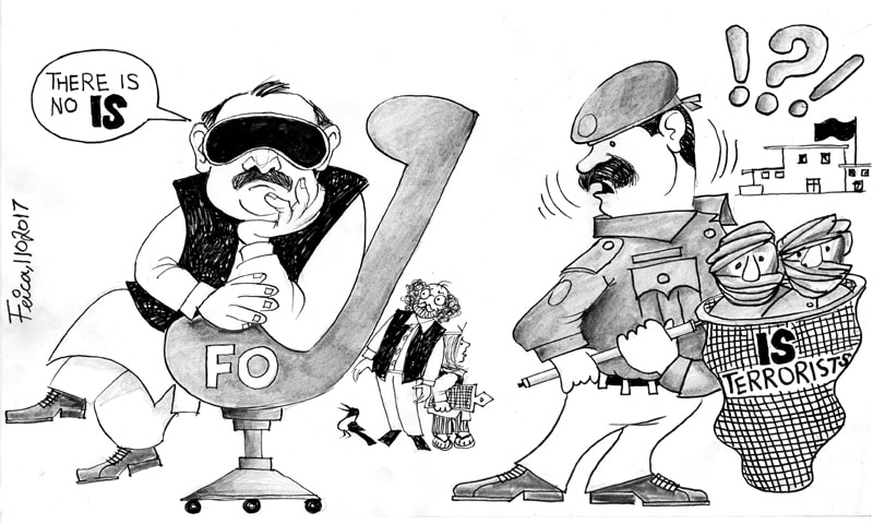 Cartoon: 1 October, 2017 - Newspaper - DAWN.COM