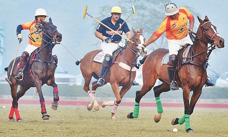 Pieres, Geoffredo dazzle in polo event - Newspaper - DAWN.COM