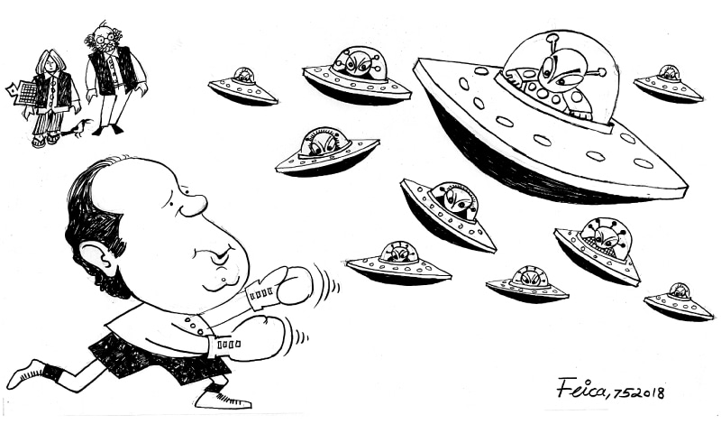 Cartoon: 7 May, 2018 - Newspaper - DAWN.COM