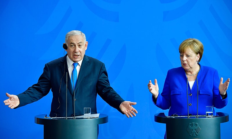 Netanyahu warns Merkel of new refugee crisis sparked by Iran - World ...