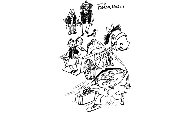 Cartoon: 24 June, 2018 - Newspaper - DAWN.COM