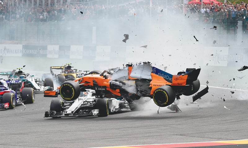 Vettel wins crash-marred Belgian GP to trim Hamilton’s lead - Newspaper ...