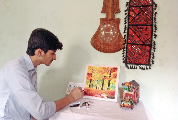 Teenage artist envisions art as best medium of human expression ...