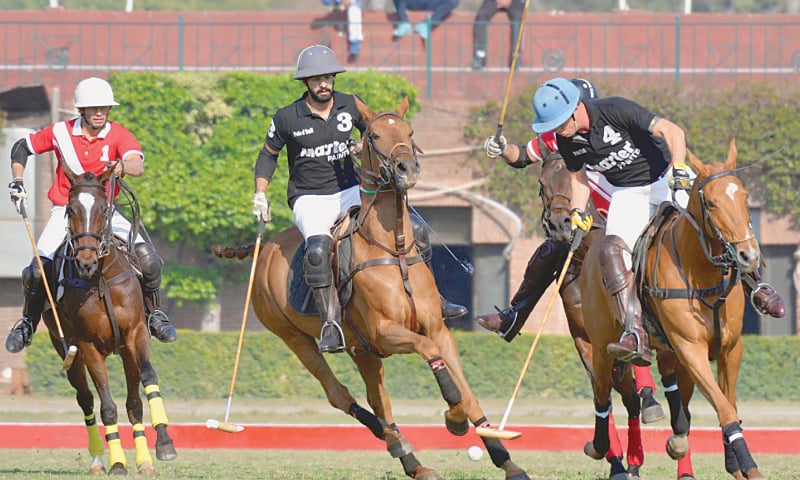 Temur scores quartet in Zameen Polo Cup - Newspaper - DAWN.COM