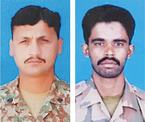Two soldiers martyred in Indian firing - Newspaper - DAWN.COM