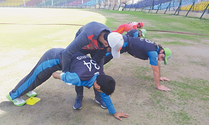 PD cricketers undergo fitness tests - Newspaper - DAWN.COM