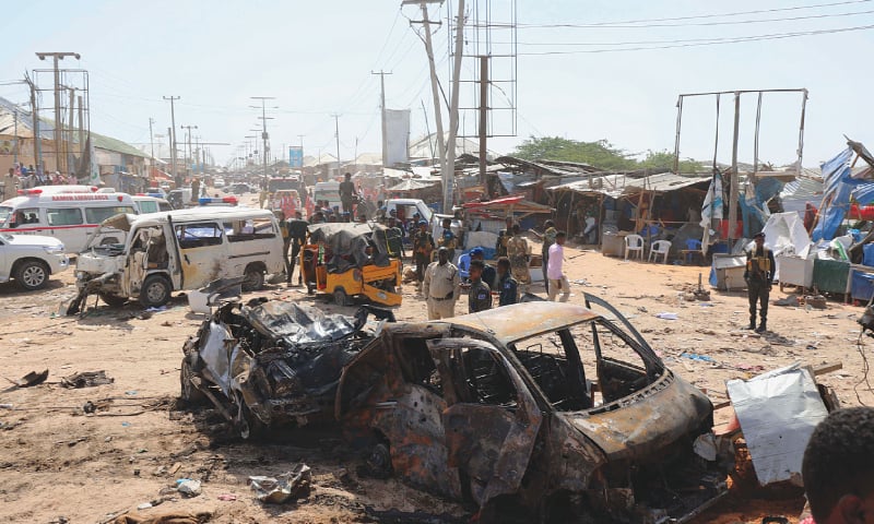 Truck bomb attack rocks Mogadishu, kills 78 - Newspaper - DAWN.COM