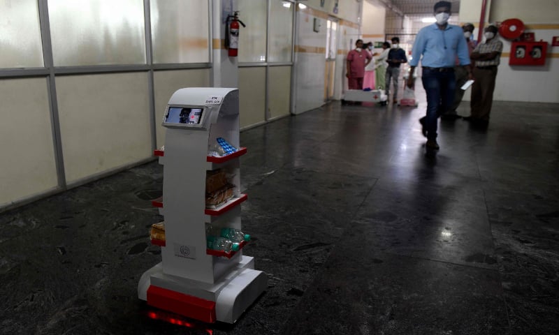 India to deploy interactive robot 'Zafi' in corona isolation wards ...