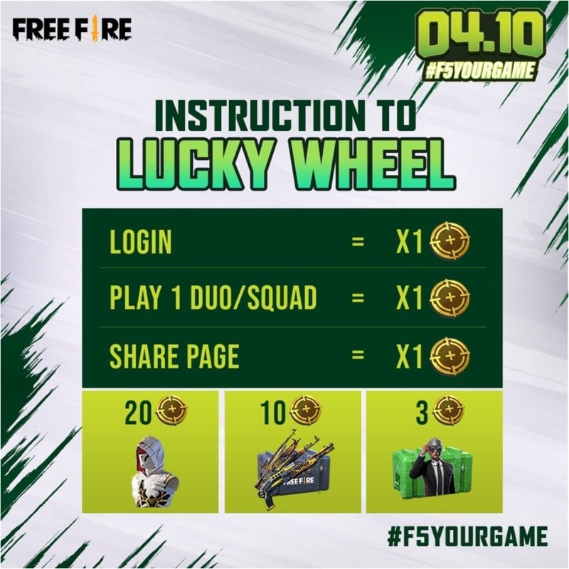 Garena unveils a series of events to welcome the first Free Fire server ...