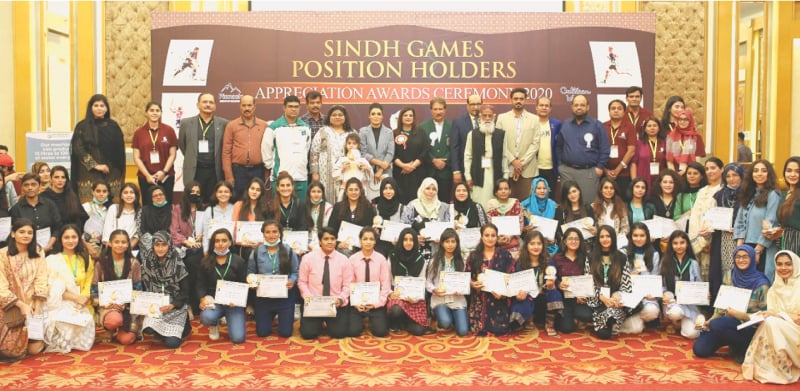 SGA honours 118 Sindh Games athletes, officials - Newspaper - DAWN.COM