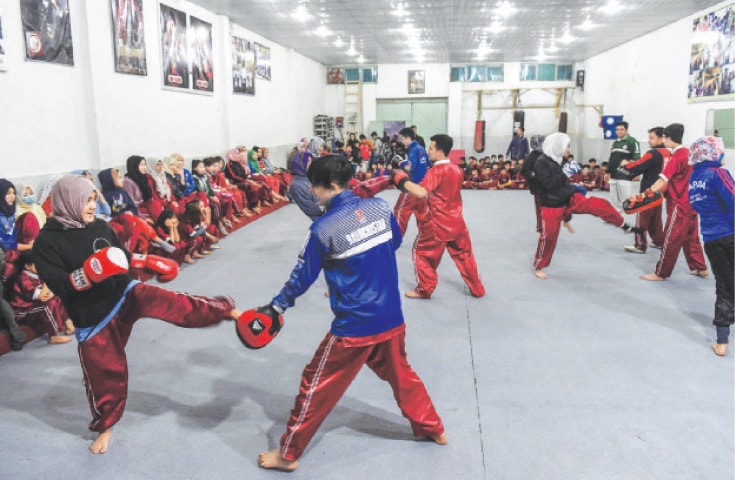 Hazara women hit back with martial arts - Newspaper - DAWN.COM
