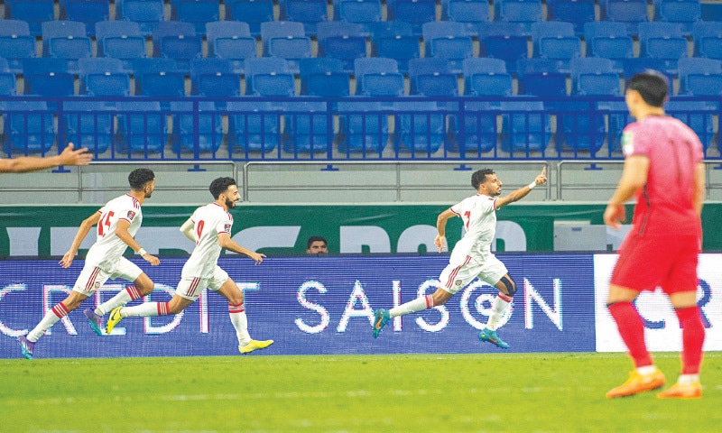 Abdullah on target as UAE set up playoff with Australia - Newspaper ...