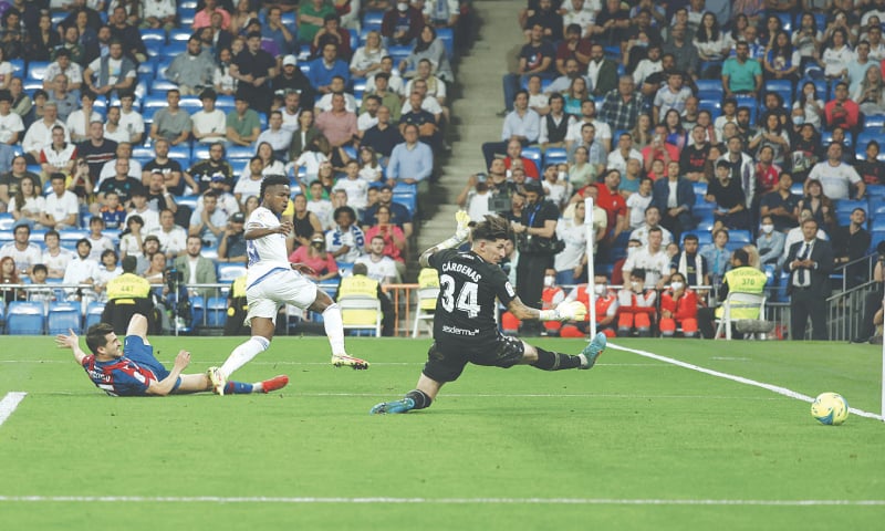 Levante relegated after 6-0 demolition by Real - Newspaper - DAWN.COM