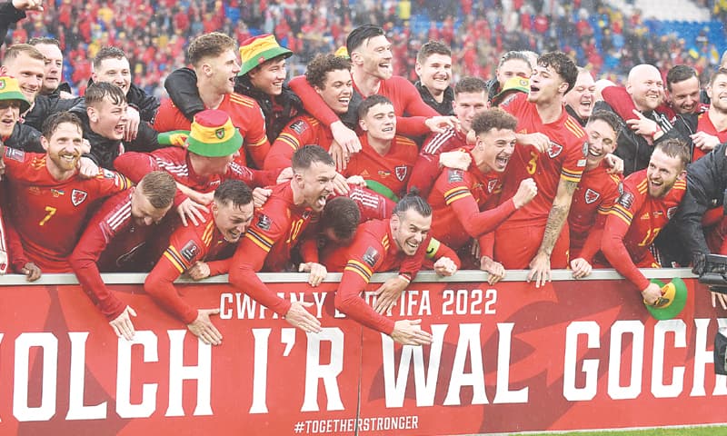 Wales end Ukraine’s World Cup dream and 64-year wait - Newspaper - DAWN.COM