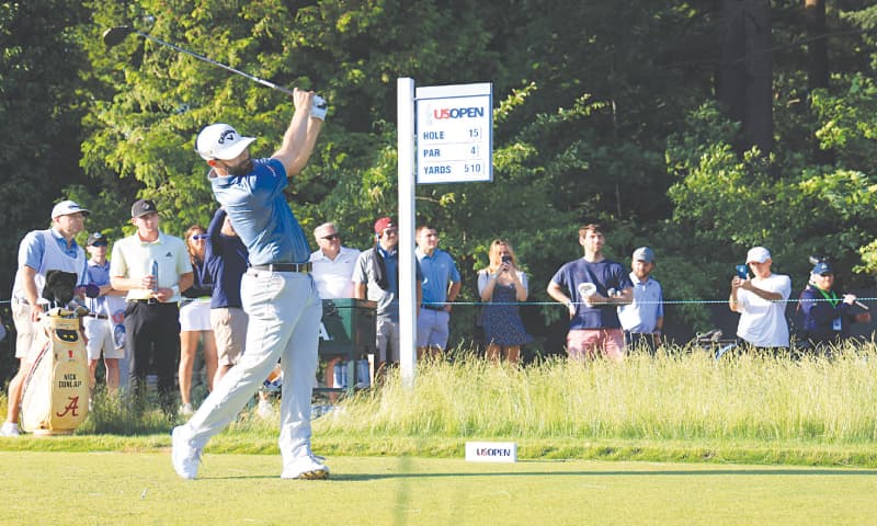 McIlroy trails US Open leader Hadwin by one, Mickelson struggles ...