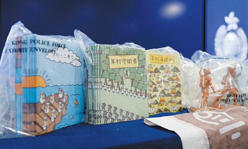 Hong Kong jails five for sedition over children’s books - World - DAWN.COM