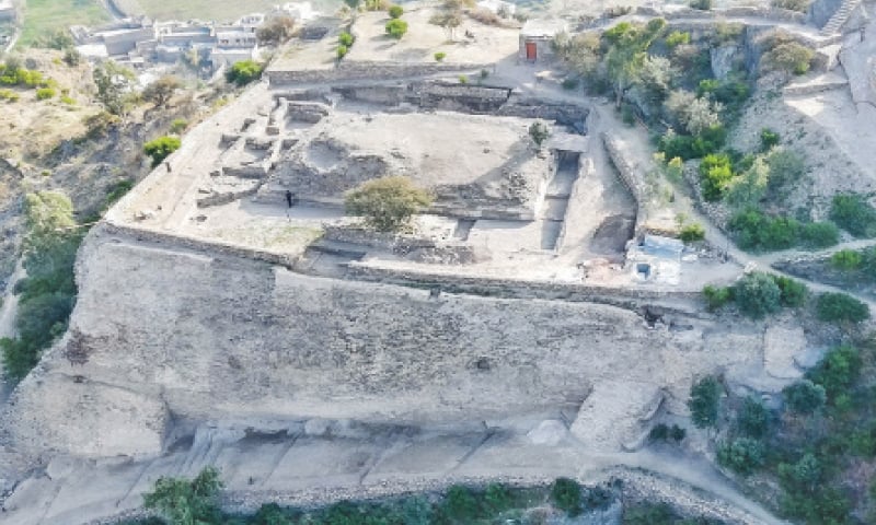 Fortification wall of Swat's Bazira heritage site to be conserved ...