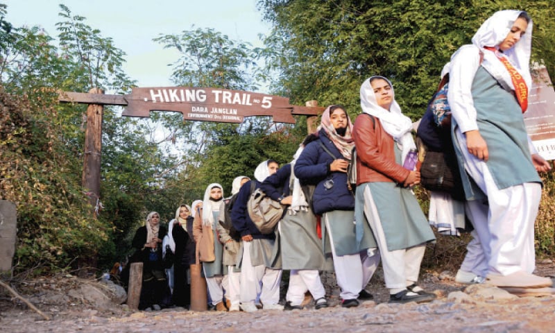 Trail 5 emerges as healthy destination for citizens - Newspaper - DAWN.COM