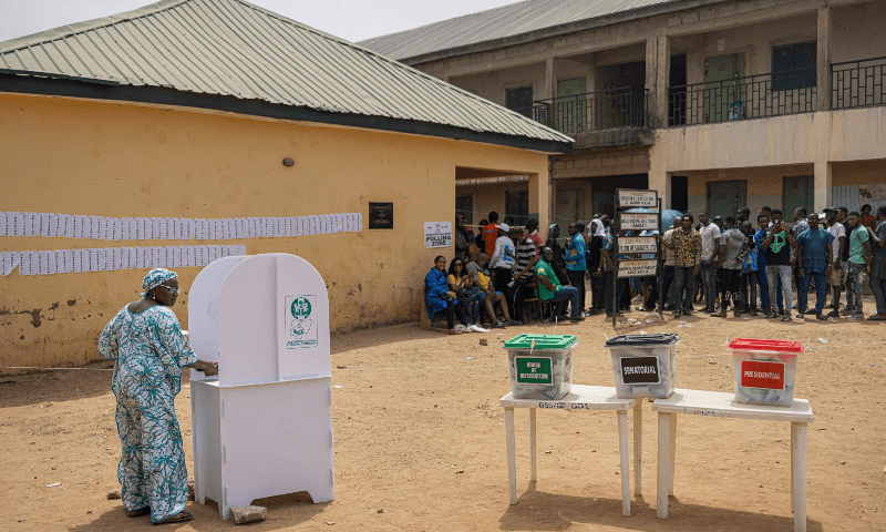 Nigerians vote for new president, braving long delays to bring change ...