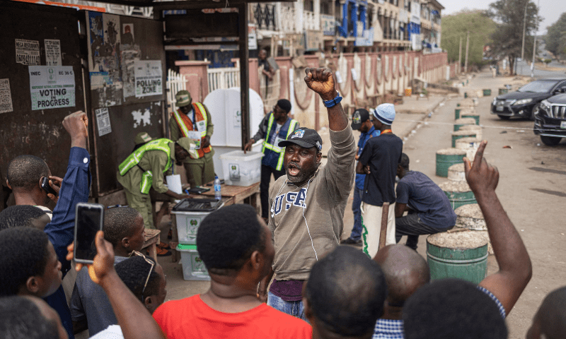 Nigerians vote for new president, braving long delays to bring change ...