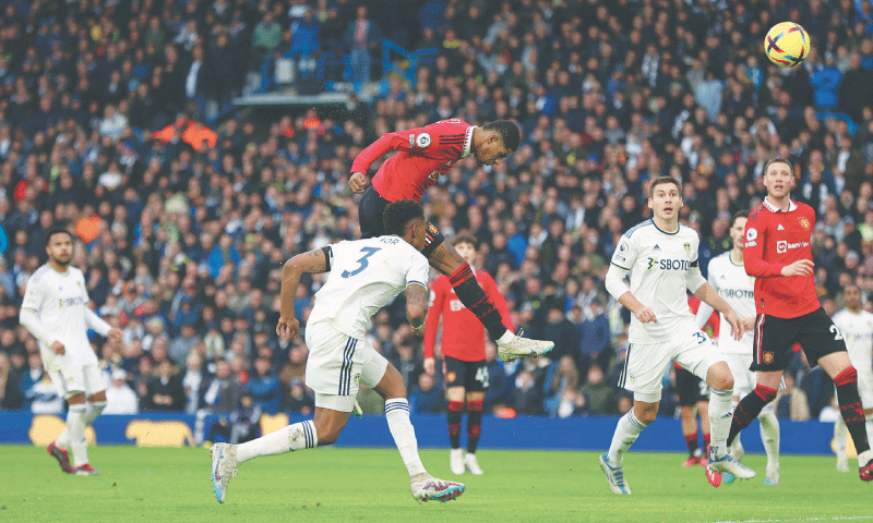 Rashford strikes again as United late show sinks Leeds - Newspaper ...