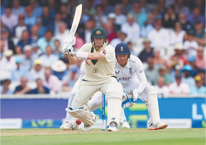 Smith helps Australia eke out narrow lead at The Oval - Sport - DAWN.COM