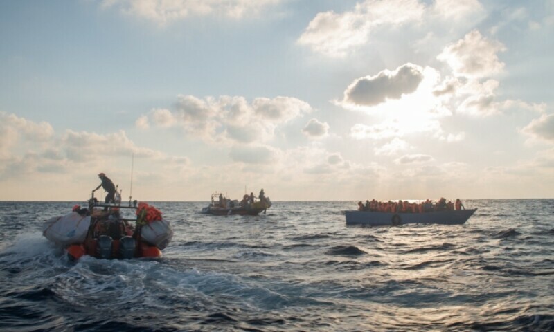 Ship rescues 68 migrants off Libya - World - DAWN.COM